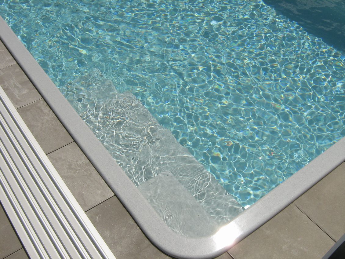 Set Fieberglas Pool Gemini 8,2m x 3,5m x 1,5m